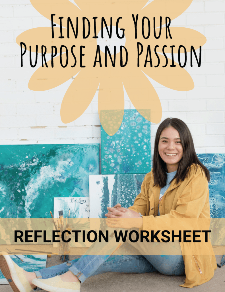 Passion & Purpose Reflection Worksheet – PDF Download
